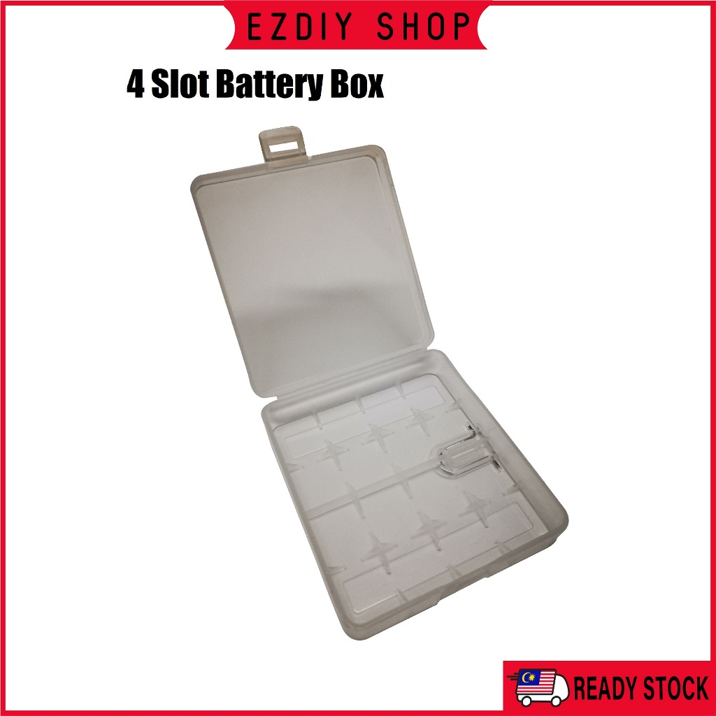 18650 Battery 4 slot 2 slot Battery Holder Battery Box Battery Cover ...