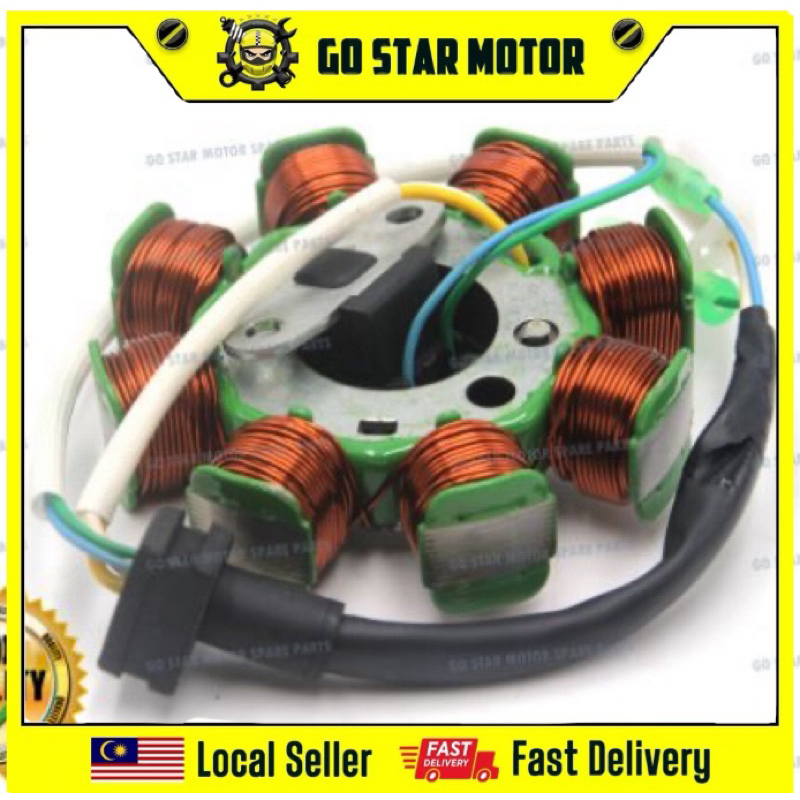 MODENAS CT110 CT 110 STARTER COIL COMP FUEL COIL FIELD COIL ASSEMBLY ...