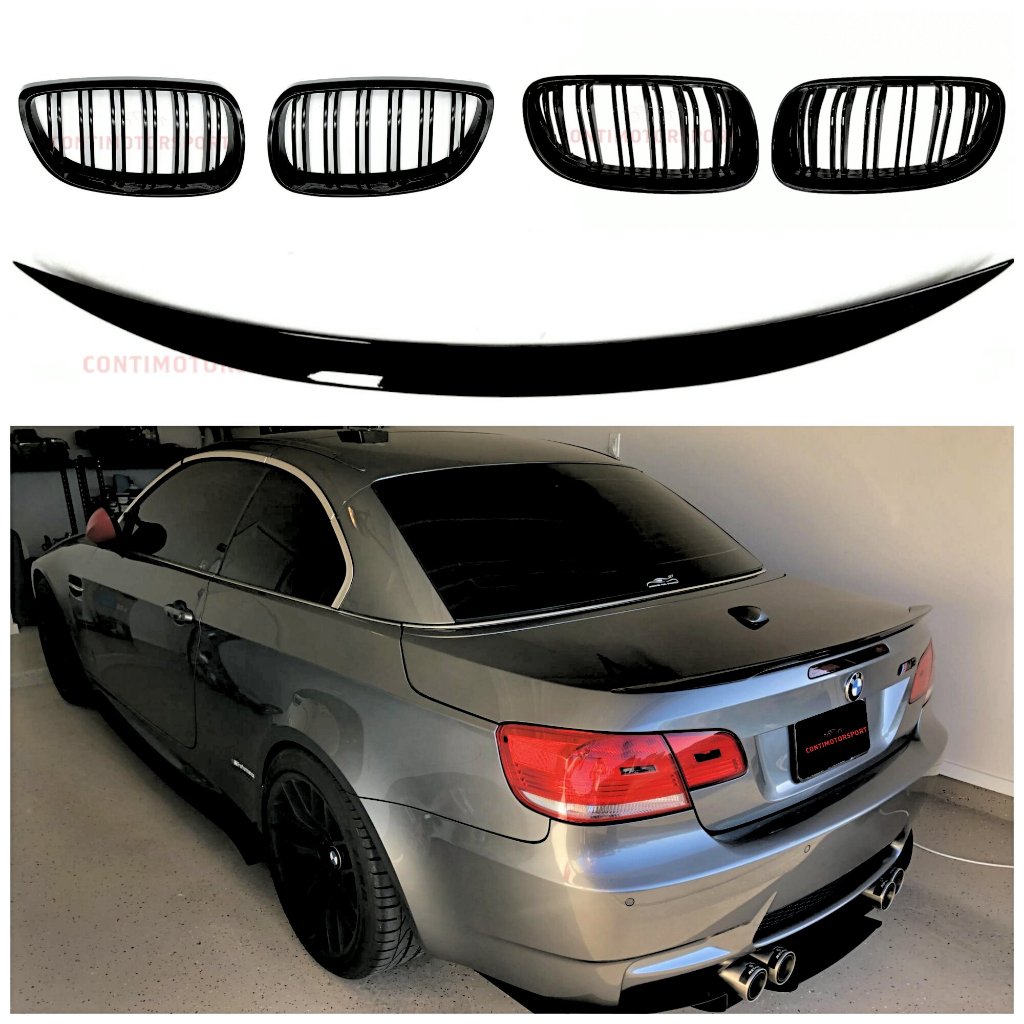 3 SERIES E93 FIT REAR M PERFORMANCE WING SPOILER 320i 323i 325i 330i ...