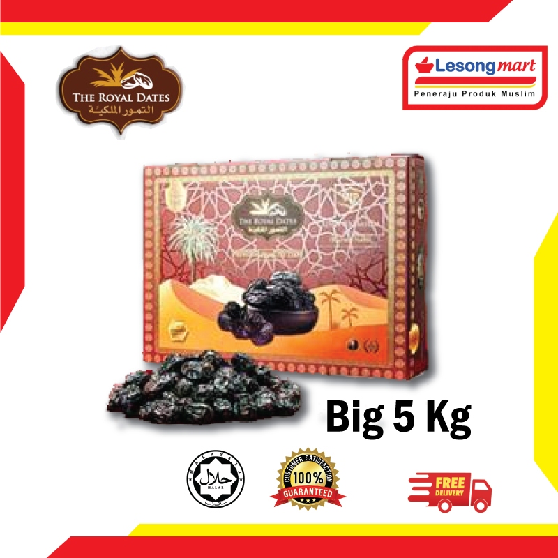 KURMA 5KG The Royale Dates Ajwa Aliyah LARGE/VIP dan VVIP Safawi VIP ...