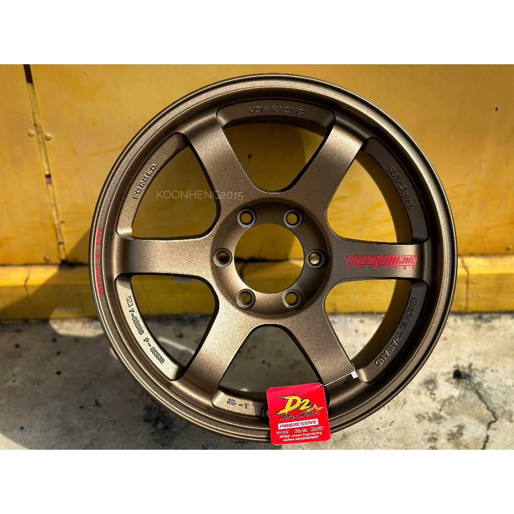 New Car 4X4 OFFROAD Sport Rim D2 MOTOR SPORT PROGRESSIVE WHEELS TE37 18X9J 6X139 ET0 - MADE IN ...