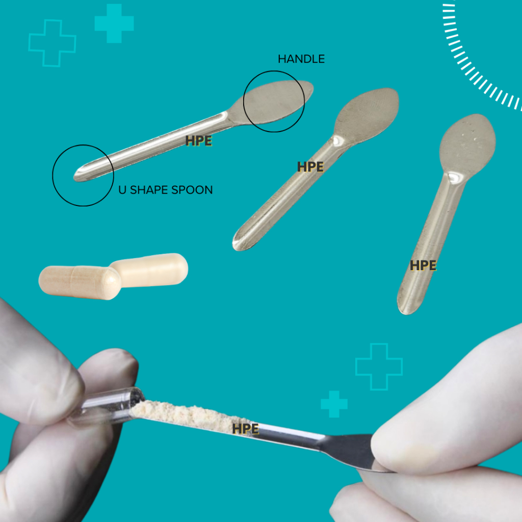 Empty Capsule Spoon (1 Pcs) Sudu Kapsul Kosong / Capsule Filling ...