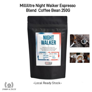 Millilitre Night Walker Espresso Blend Coffee Bean Kopi Drink Grind ...
