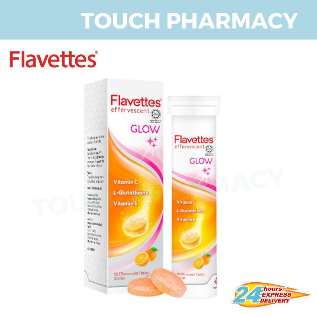 (exp 3/26) FLAVETTES Effervescent Glow Tab 15's/BOX | Shopee Singapore