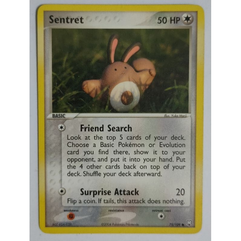 Sentret - 75/109 - Common (Ex Team Rocket Returns Singles) [lightly ...
