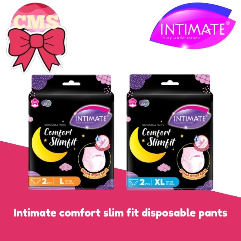 Intimate comfort slim fit disposable pants | Shopee Singapore