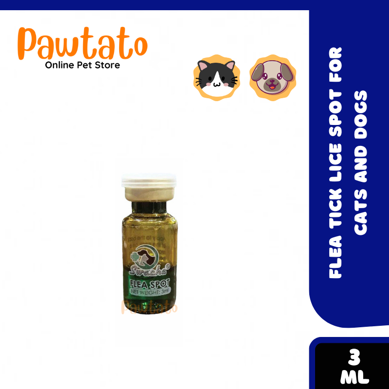 Swache FLEA Spot for Cats and Dogs / Ubat Kutu Haiwan - 3ml | Shopee ...