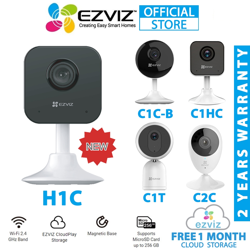 Ezviz C1C / C1HC / C1C-B / C2C / C1T / H1C 1080P 720P Indoor CCTV ...