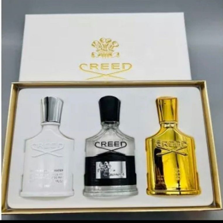 SET PERFUME REJECTED Creed 1760 Miniature Set 3in1 30ML Each | Shopee Singapore