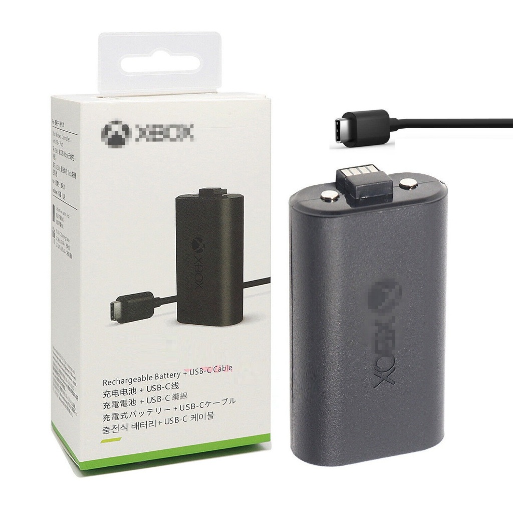 Rechargeable Battery + USB-C Cable Wireless Controller For XBOX Series ...
