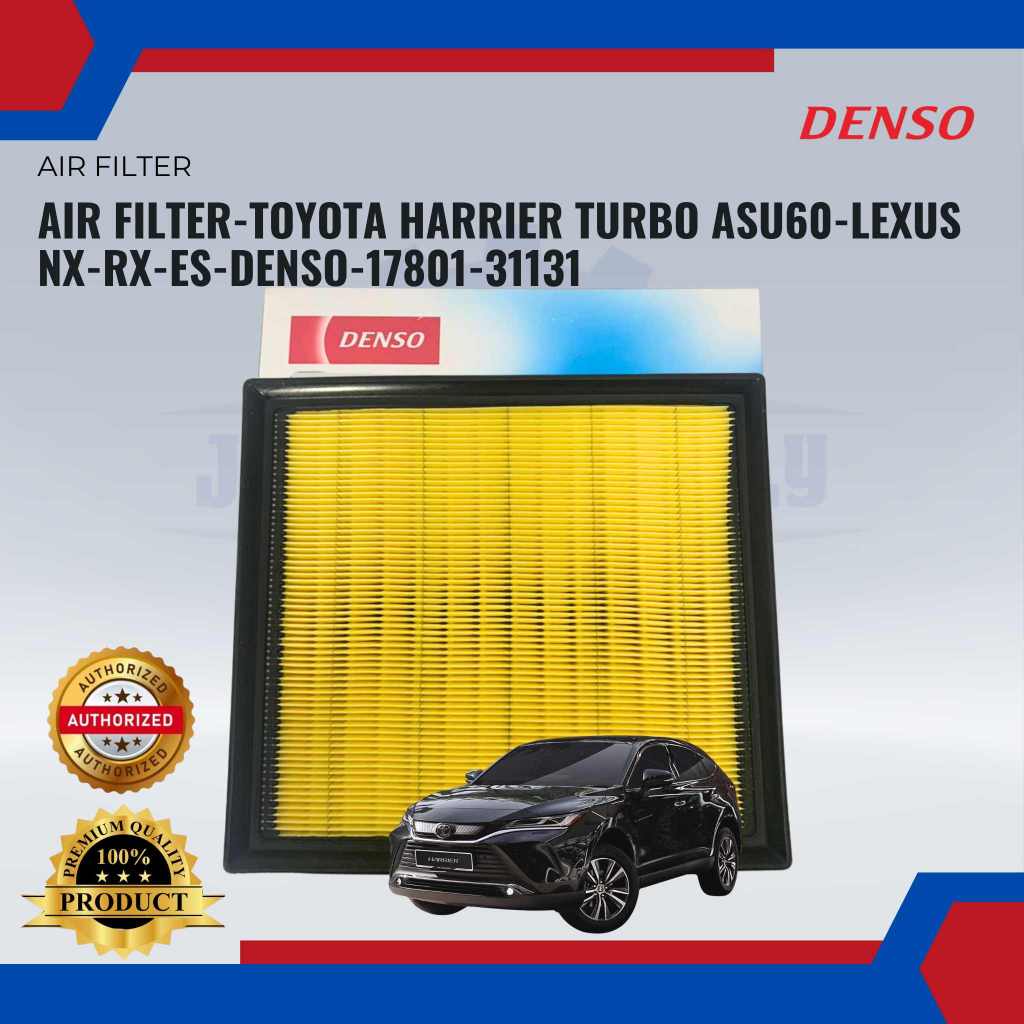 Air Filter-Toyota Harrier Turbo ASU60-Lexus NX-RX-ES-DENSO-260300-0890 ...