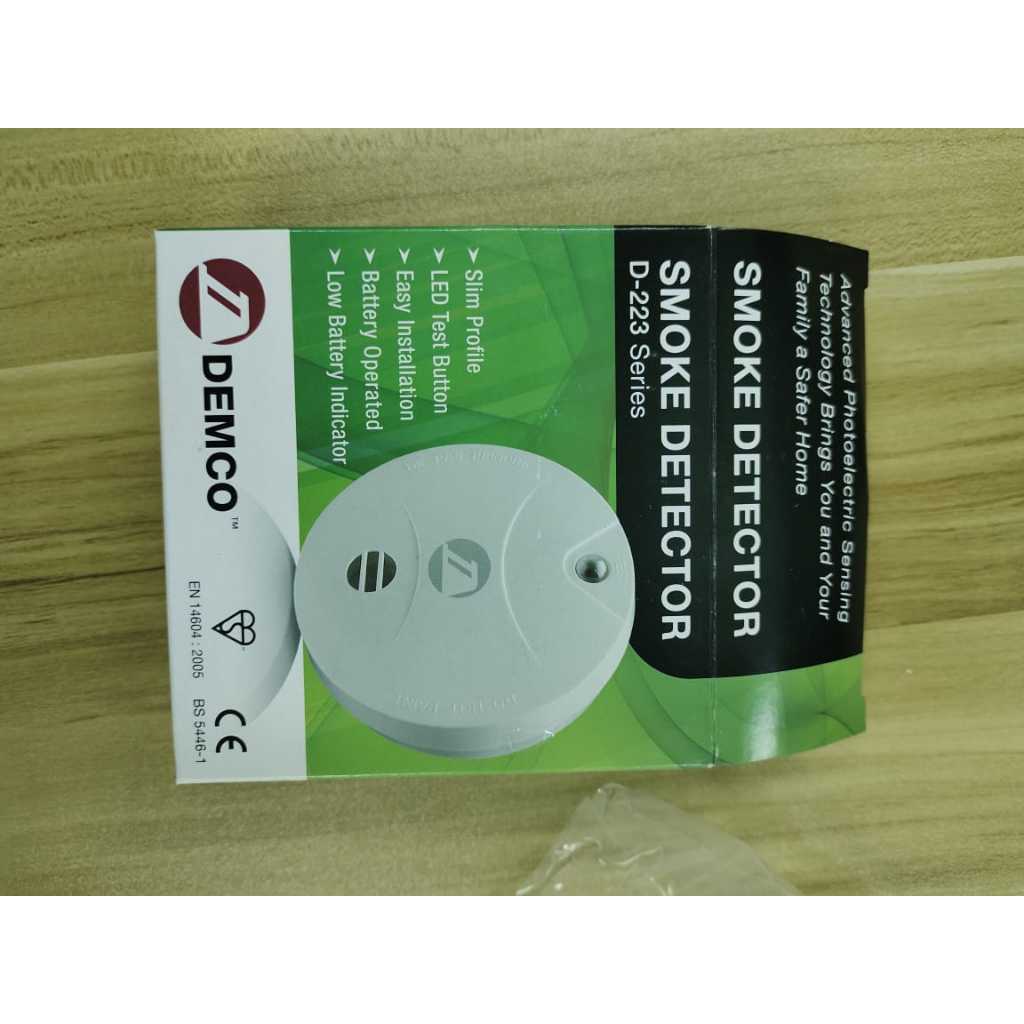 DEMCO PHOTOELECTRIC SMOKE DETECTOR (MODEL D-223) | Shopee Singapore