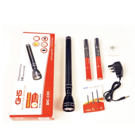 DC-100 JAPAN TORCH LIGHT LONG RANGE (PALING PANJANG) GHS LED ...