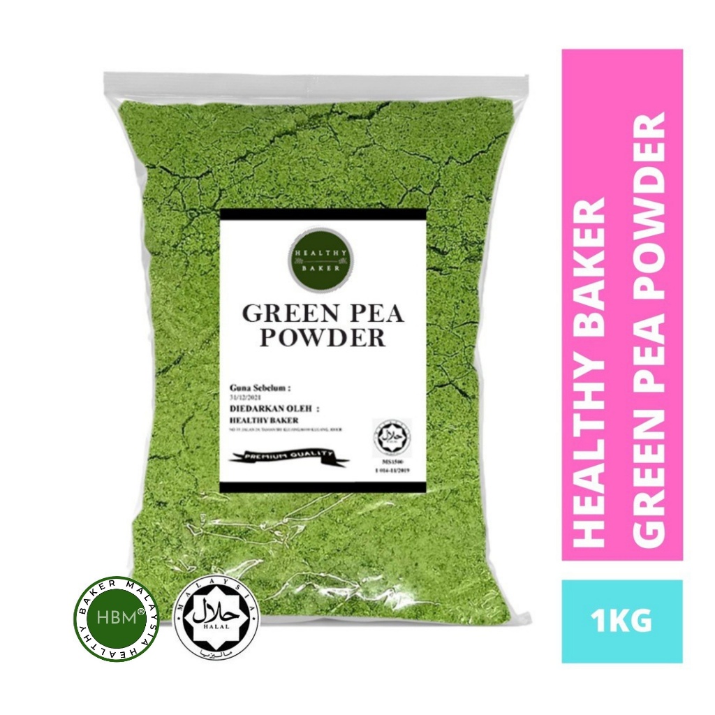 HIJAU Green pea powder/Green Bean powder Mix/halal | Shopee Singapore