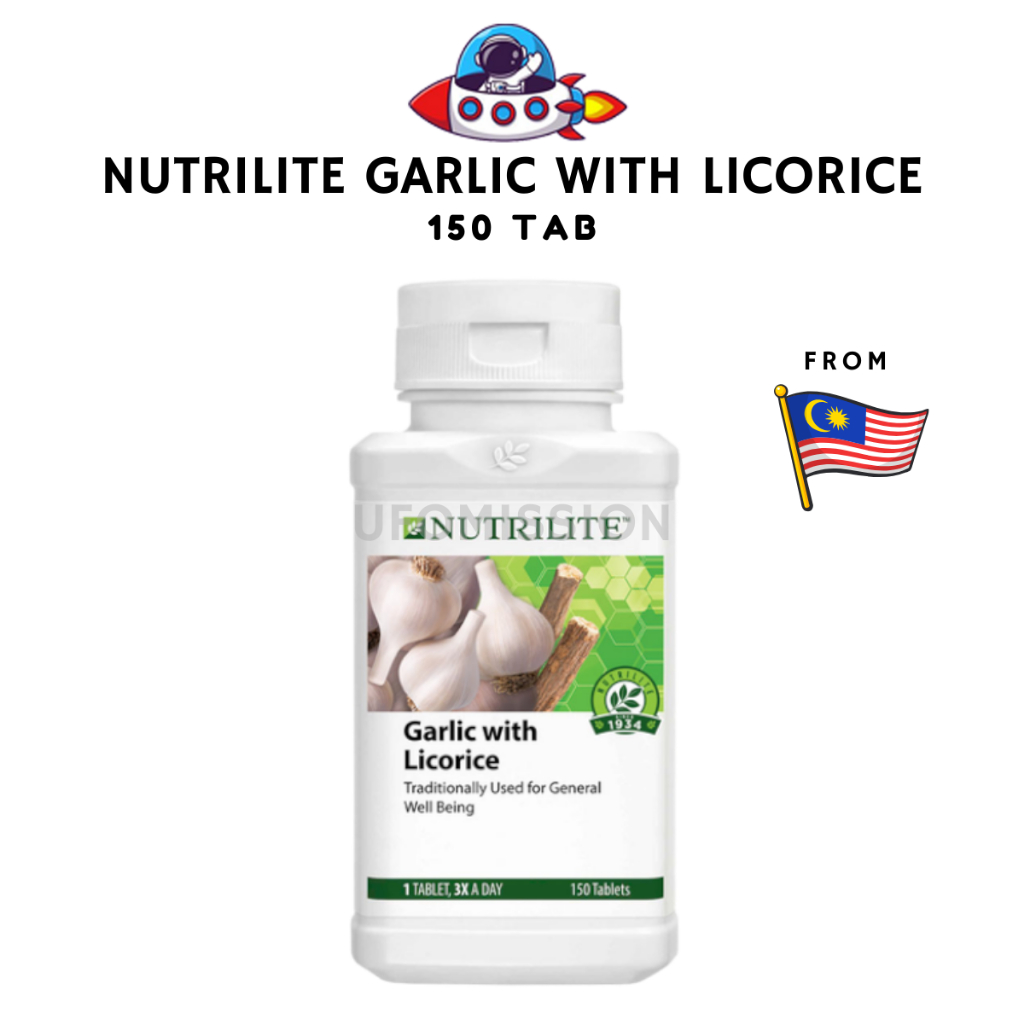 Nutrilite Garlic with licorice (150 tab) | Shopee Singapore