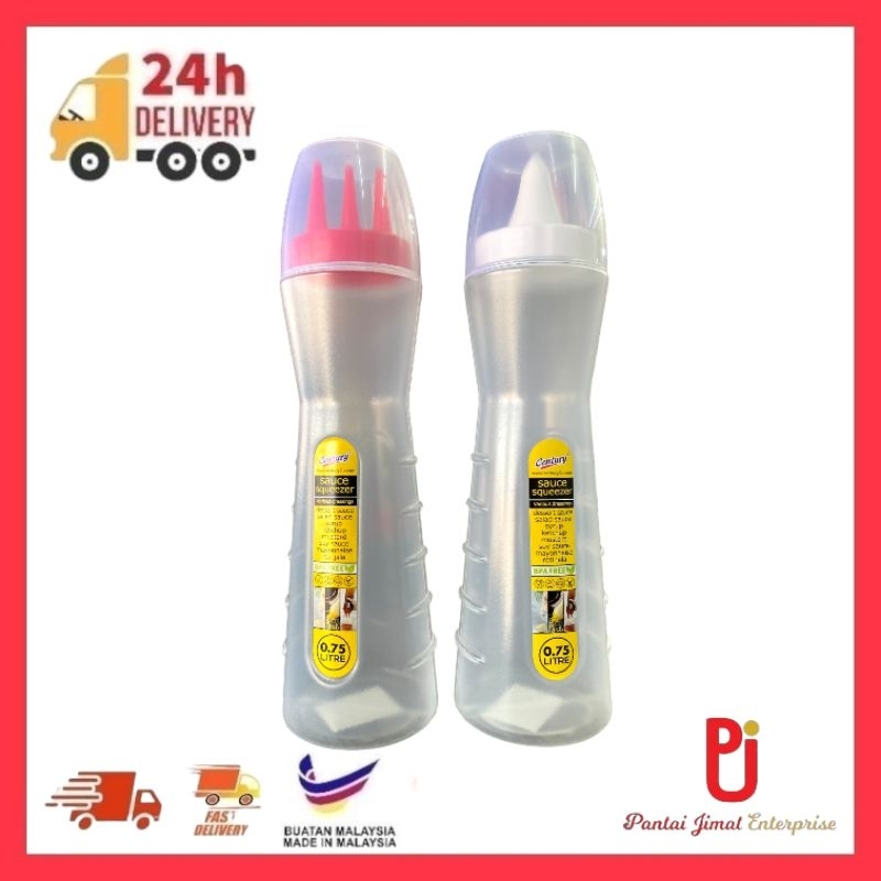 Acuan Roti Jala /Botol Sos/ Century Squeeze Bottle/Sauce Squeezer ...