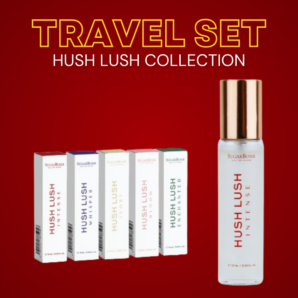 SugarBomb Hush Lush Collection Travel Set (10ml) | Shopee Singapore