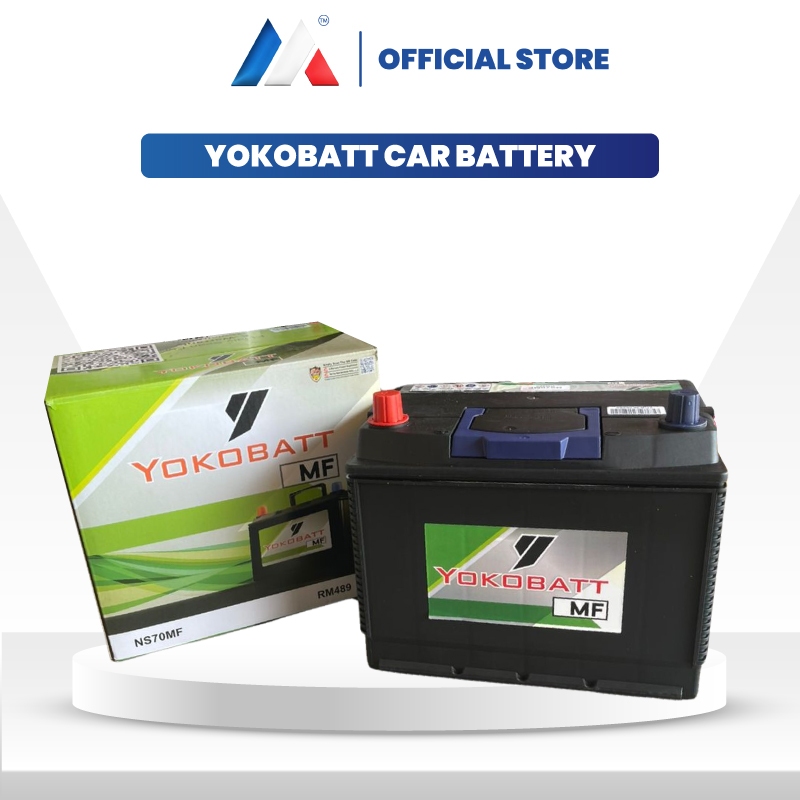 M Yokobatt NS70 / NS70L NEW Car Battery Bateri Kereta | Shopee Singapore