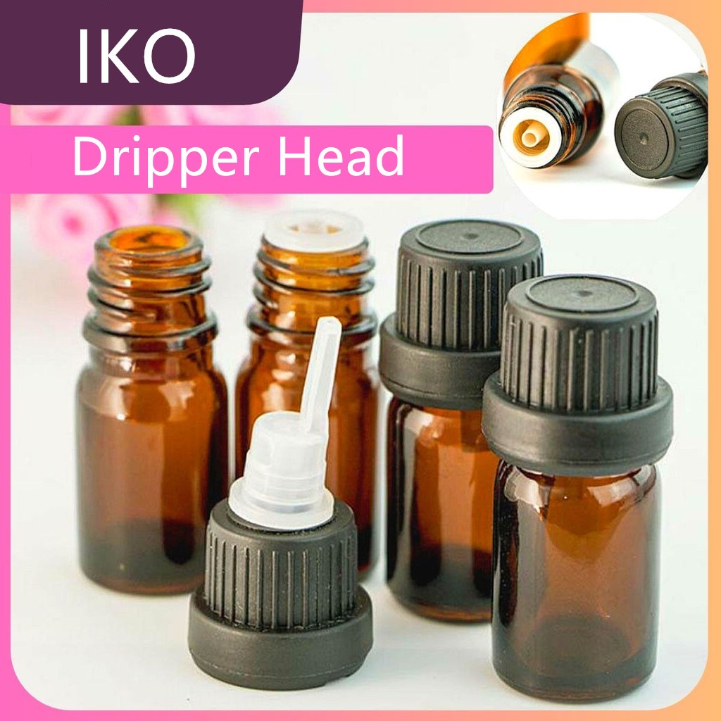 1pc - Bottle Amber Glass Essential Oil / Dripper/ Dropper/Botol Amber ...