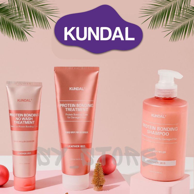 Kundal Protein Bonding Damage Care Set - ( Shampoo + Treatment + No ...