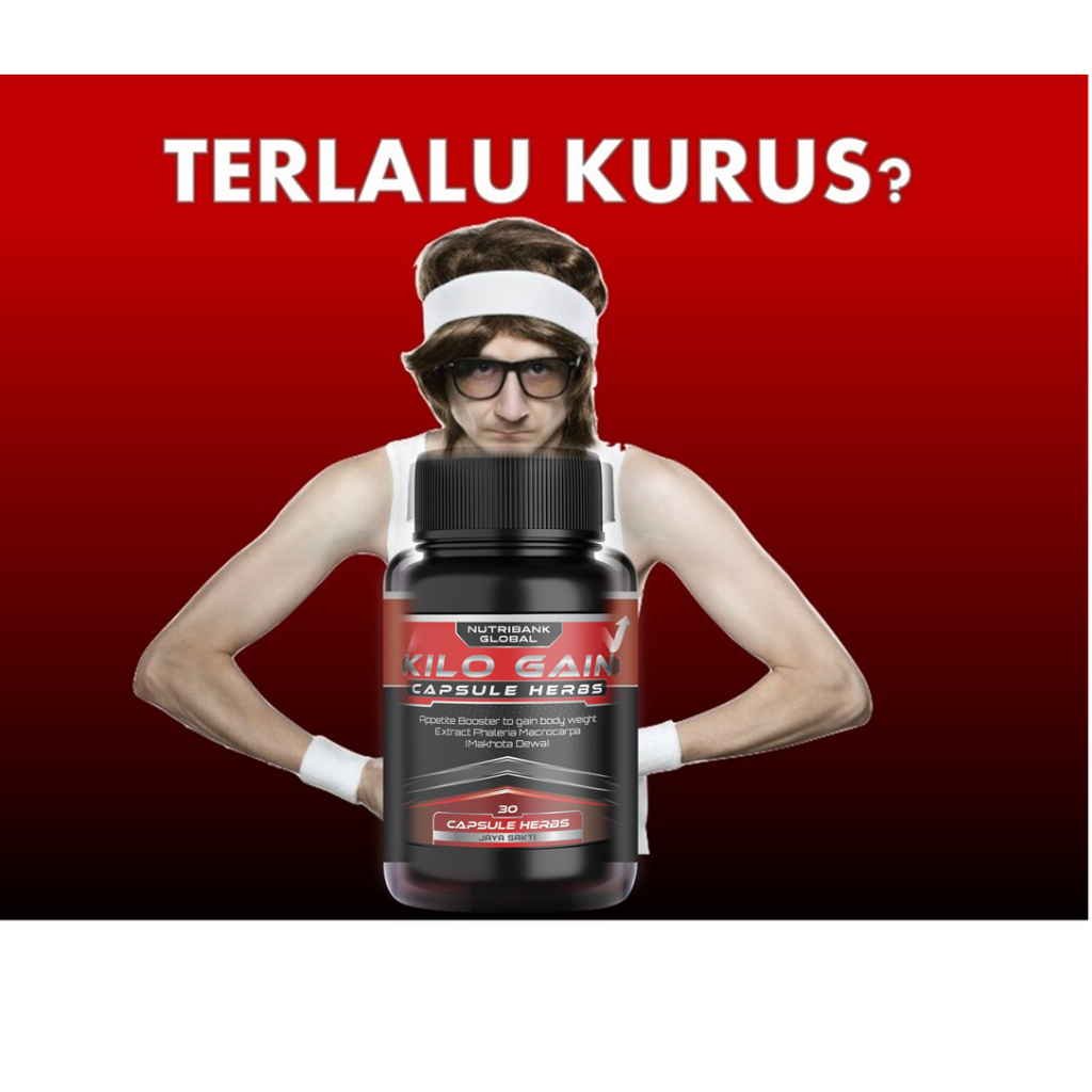 Kilo up herbs Capsule Kapsul Herba Kilo Gain New Pack Ubat Gemuk Weight ...