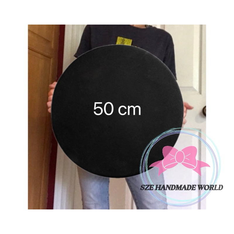 DIY Craft Blank Transparent/White/Black 50cm Diameter Acrylic Blank ...