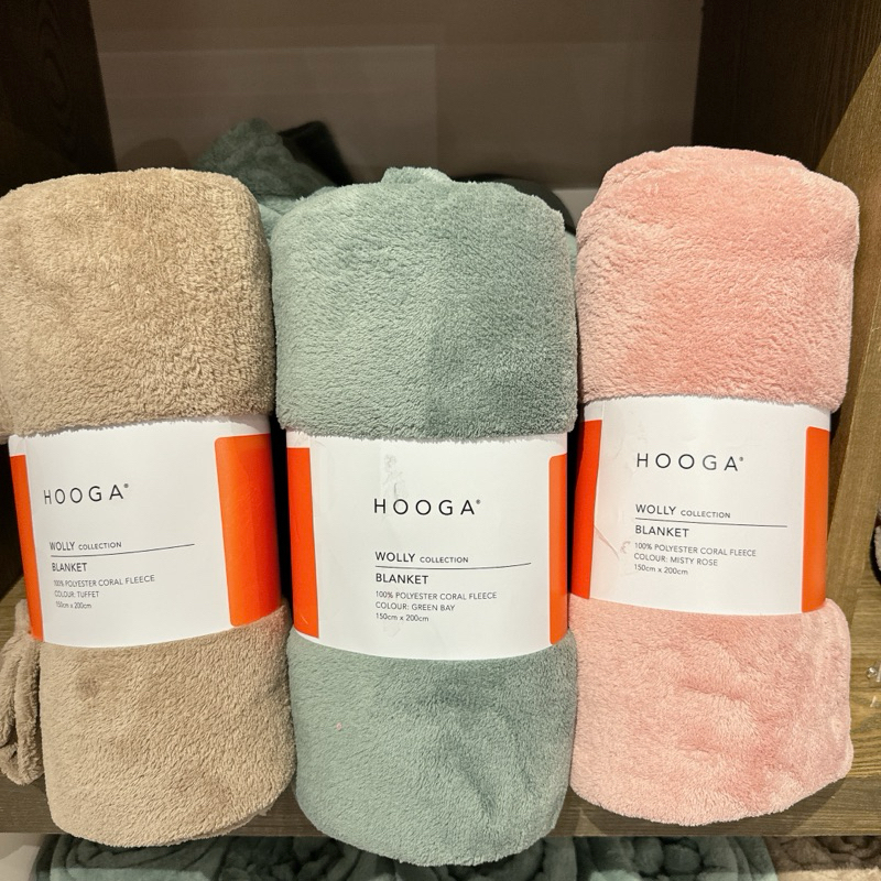 New Colour - Hooga Throw Soft Material Small Blanket Throw Living Room ...