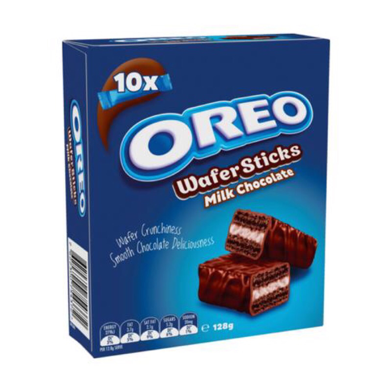 Oreo Wafer Milk Chocolate Stick 128gram | Shopee Singapore