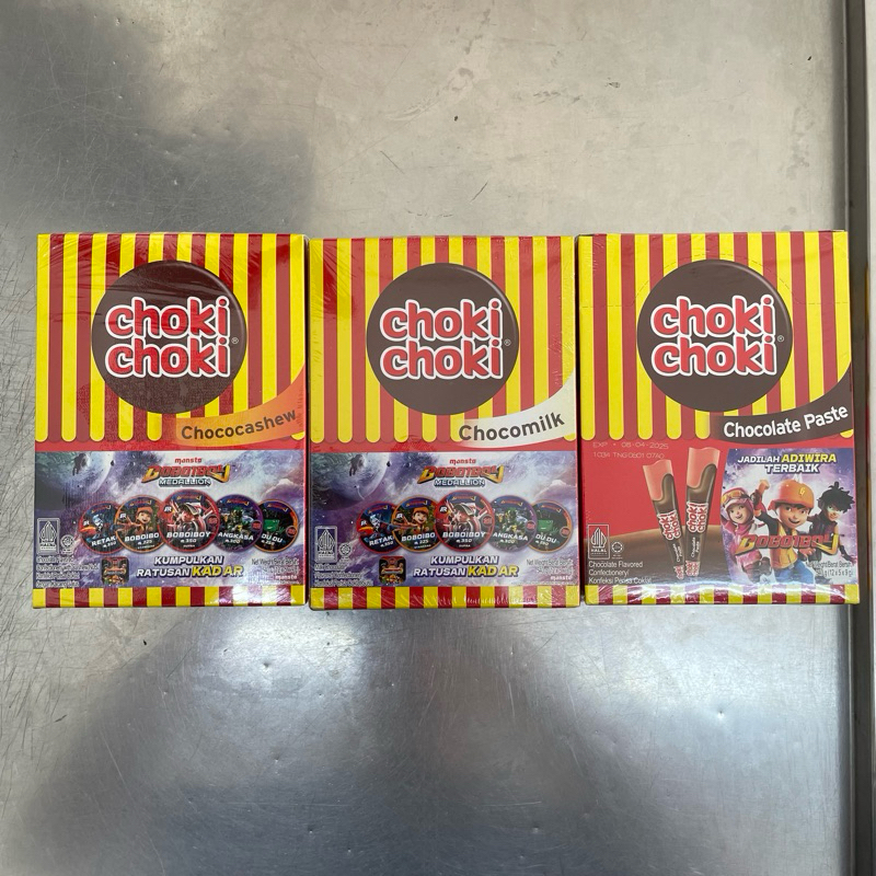 Choki Choki Chocolate 5 stick x 12 packet Chocolate Paste, Chocomilk ...