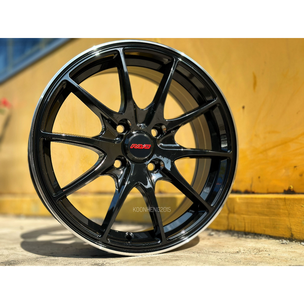 New Car Sport Rim RAYS WHEELS VOLK RACING G25 15x6.5J 4x100 ET38 - | Shopee Singapore