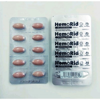 HEMORID TABLET 500MG (HEMORRHOID / BUASIR) | Shopee Singapore