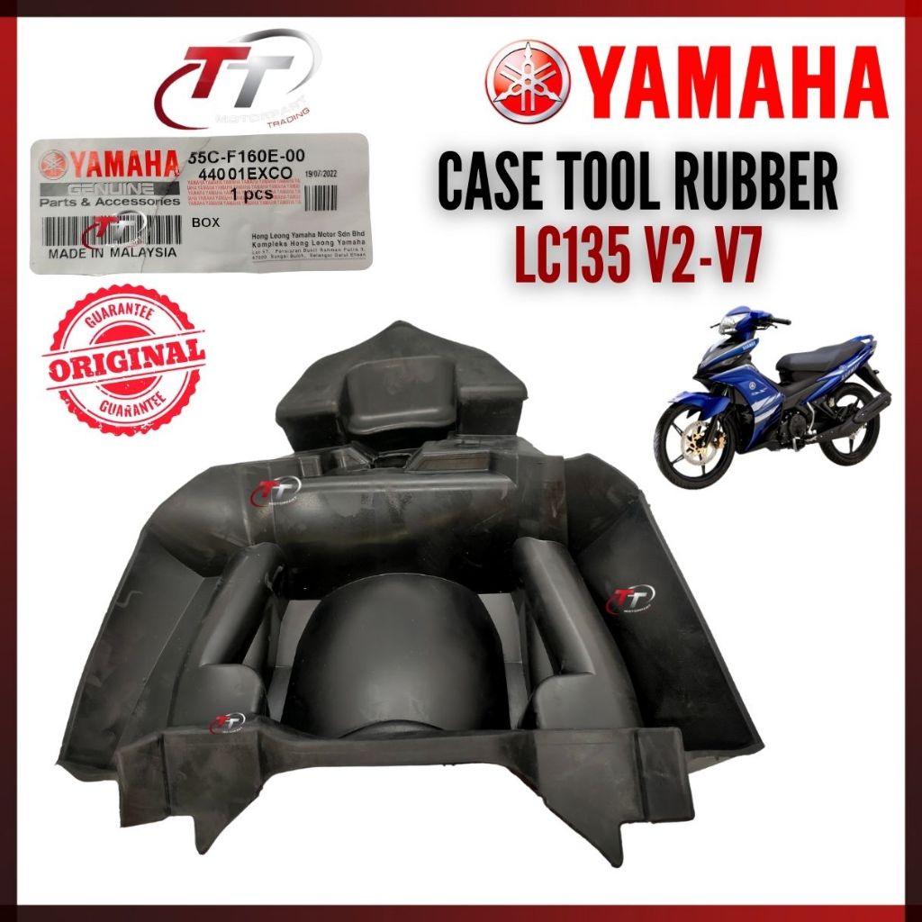 LC135 4S 5 SPEED V2-V7 135LC Tool Box Rubber Lower Case Spanner Seat Kotak Getah Bawah 55C-F160E ...