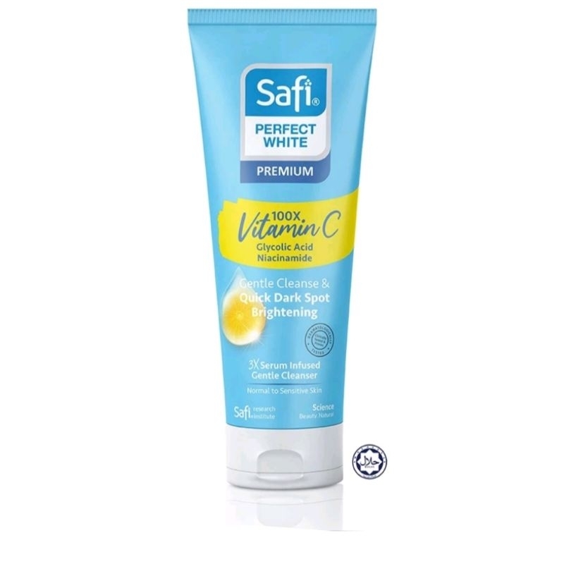 SAFI Perfect White Premium 100g 3X Infused Gentle Cleanser Cleanse ...