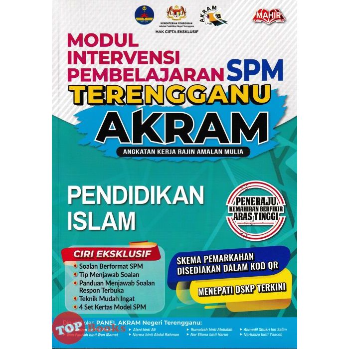 [TOPBOOKS Advanced] SPM Learning Intervention Module Terengganu Islamic ...