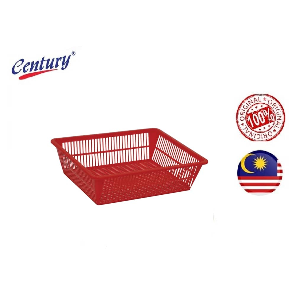 Century Tray 3L 4.5L 6L Basket Tray Plastic Colander Bakul Hamper ...