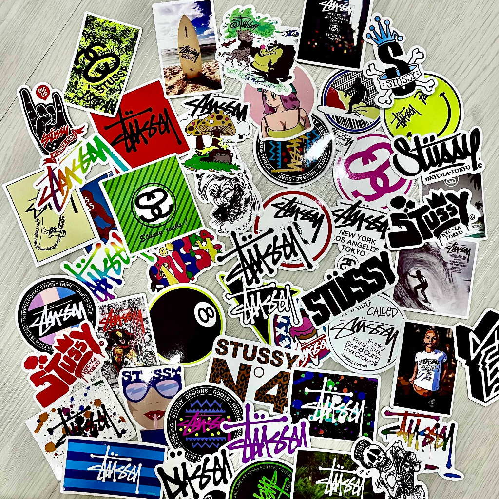 50pcs Stussy Dope Streetwear random Sticker Vinyl Decal Luggage Laptop ...