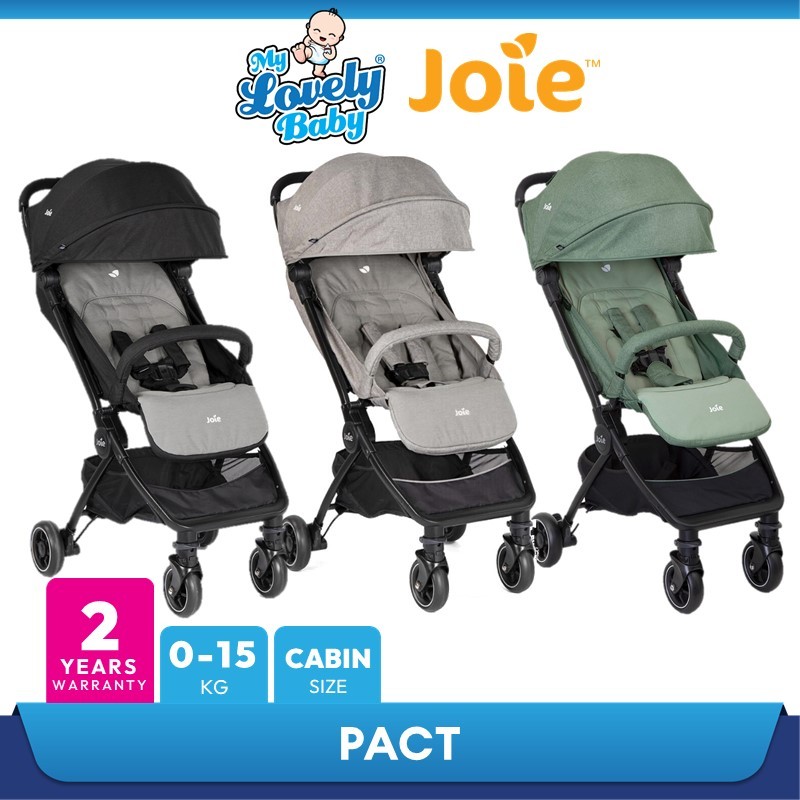 Joie Pact Lightweight Compact Cabin Baby Stroller (New Born to 4 Years ...