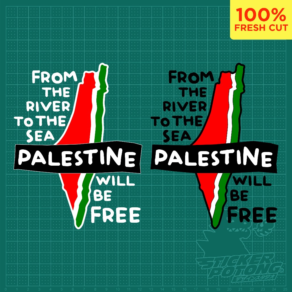 STICKER PALESTINE (STICKER POTONG) | Shopee Singapore