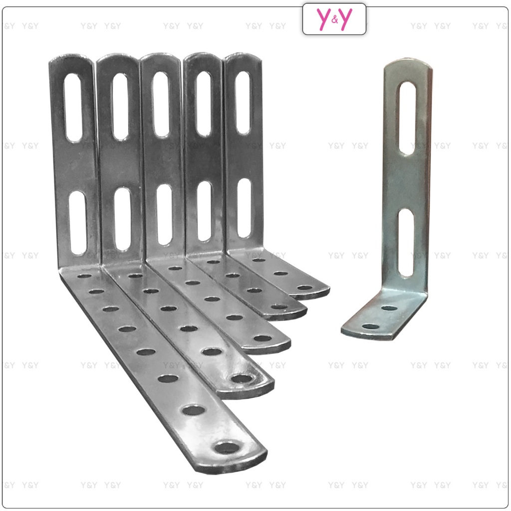 Y&Y Eco Extra Strength Mild Steel Angle L Bracket / Wall Shelf / L Join ...