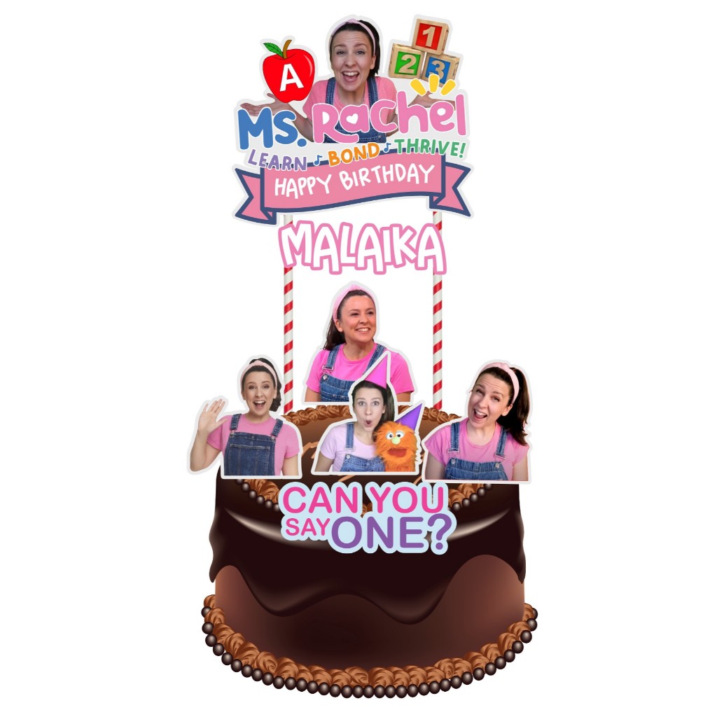 Ms Rachel cake topper | Shopee Singapore