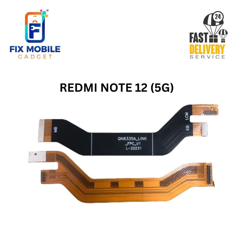 MAIN RIBBON & CHARGING RIBBON FOR REDMI NOTE 12 (5G) | Shopee Singapore