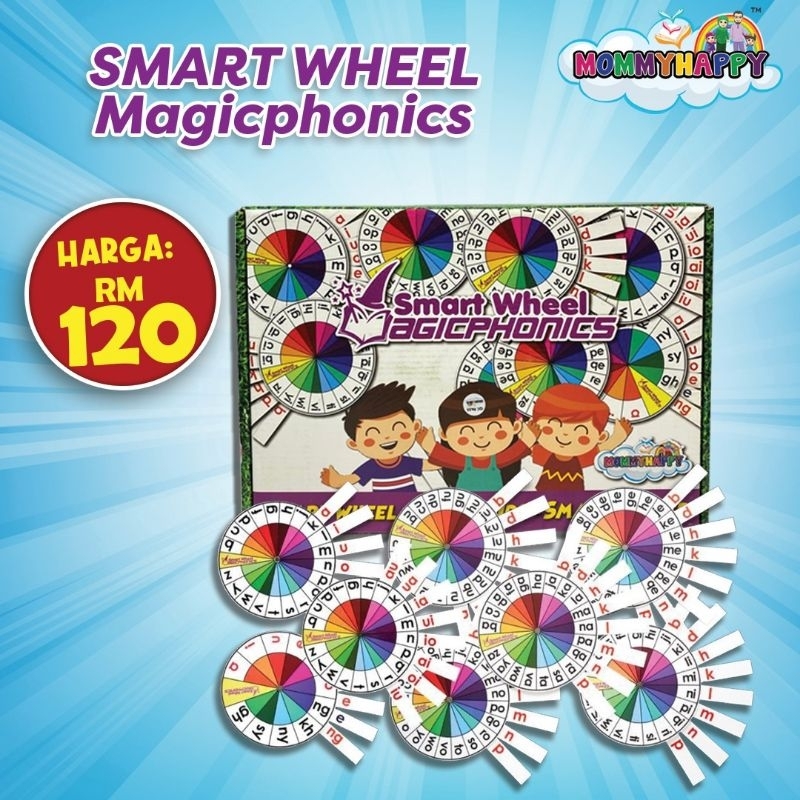 SMART WHEEL FULL SET MAGIC PHONICS I SMART WHEEL I SMART KIDS I SMART ...