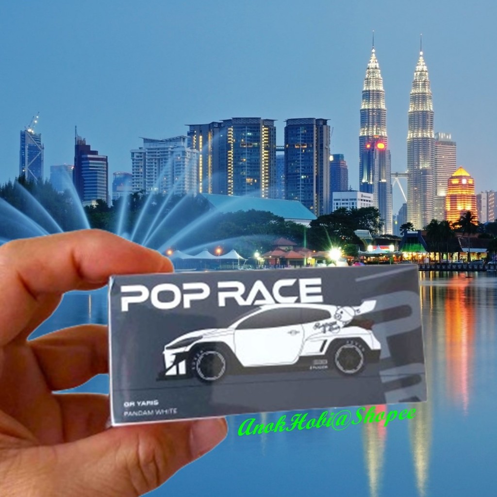 POP RACE TOYOTA GR YARIS PANDEM WHITE PR64-GRYA-PWH1 | Shopee Singapore