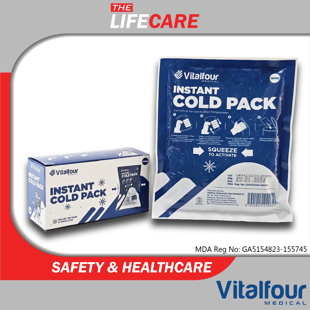 Instant Cold Pack for First Aid/Cold Therapy(Disposable) | Shopee Singapore