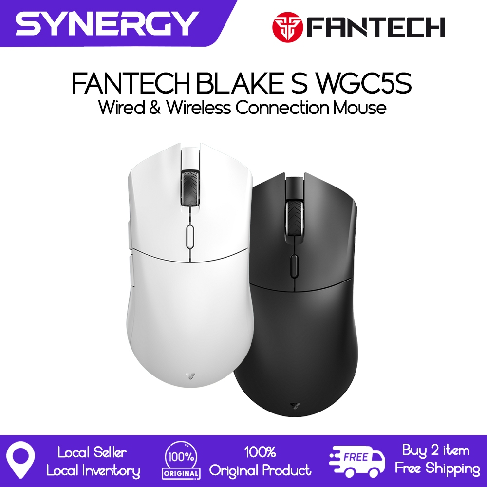 Fantech Gaming Mouse Blake S Wireless WGC5s with Wired & Wireless ...