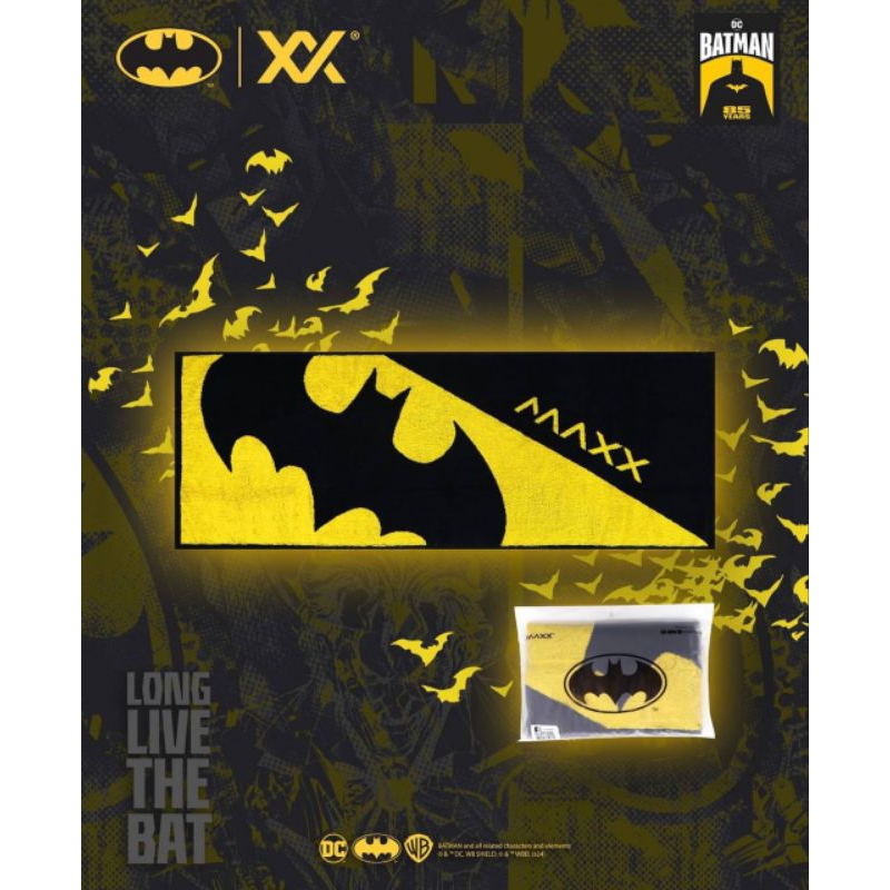 NEW ARRIVAL MAXX X BATMAN SERIES BADMINTON TOWEL | Shopee Singapore