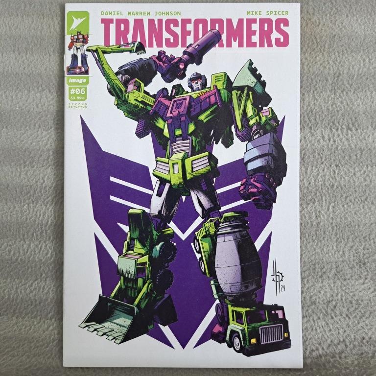Transformers 6 2nd Print Variant A (Image/Skybound Comics) Daniel ...