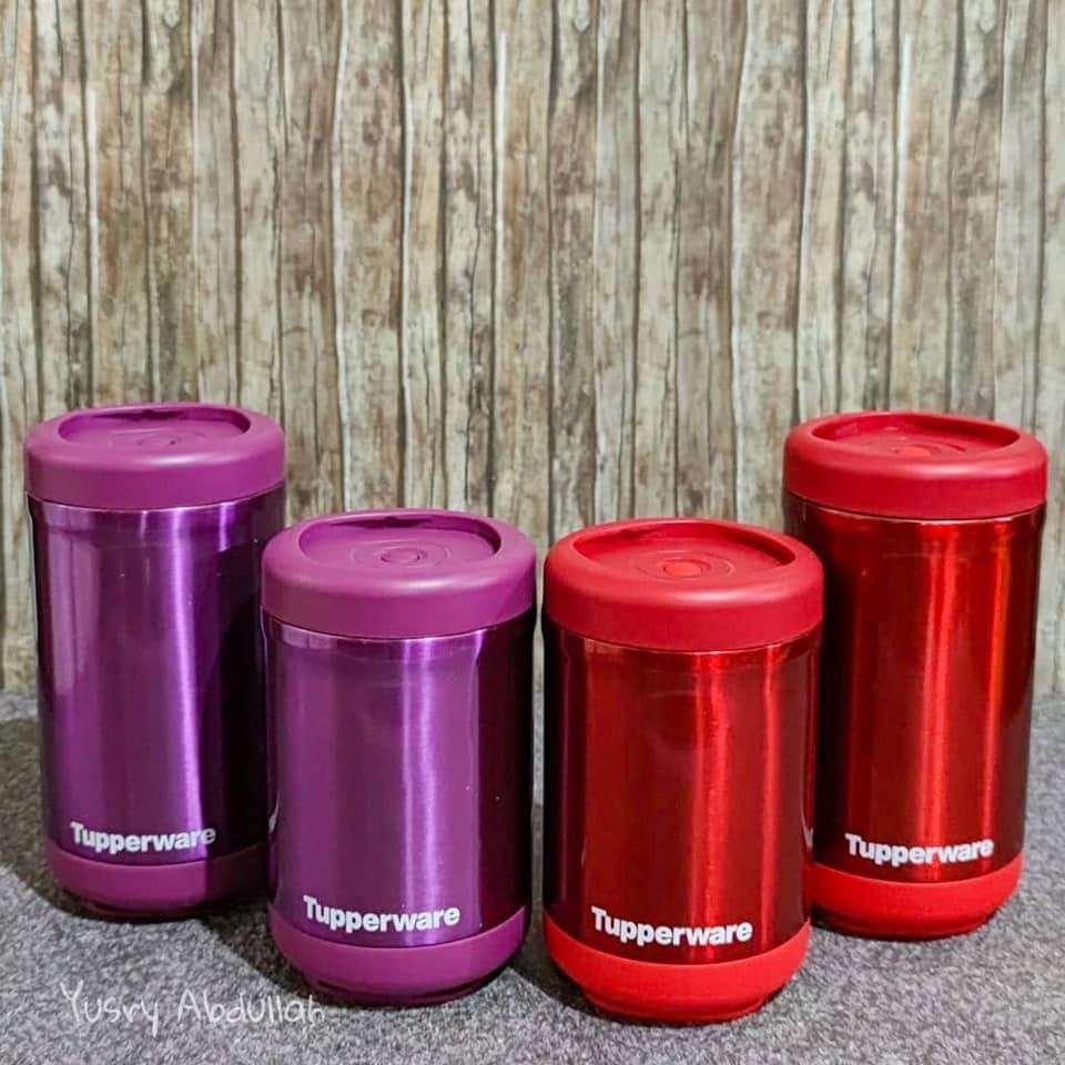 2100 Tupperware Stacking Thermal Flask / Termos Tupperware | Shopee ...