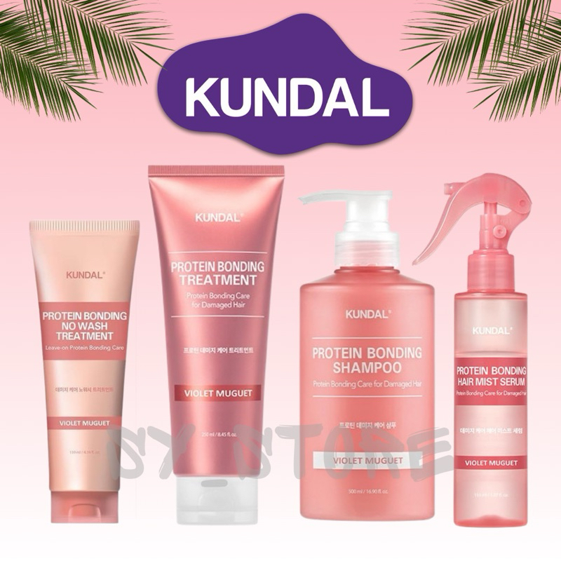 Kundal Protein Bonding Damage Care Shampoo & Treatment - (Violet Muguet ...