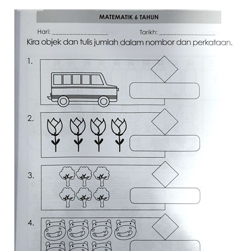 Buku Aktiviti Matematik Tahun 6, Mathematics Activity Book for 6-Year ...